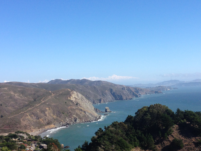Muir Beach Overlook In The Marin Headlands