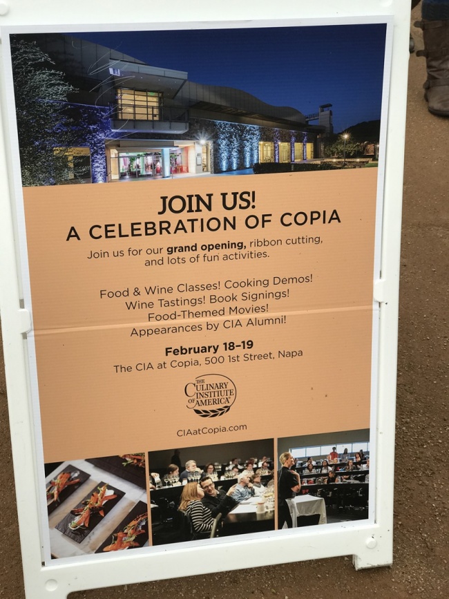 The Culinary Institute of California (CIA) at Copia's Grand Opening ...