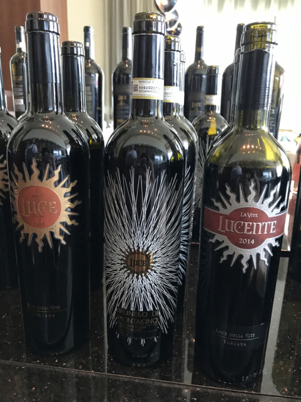 Luce della Vite Wine Tasting at Luce Restaurant.